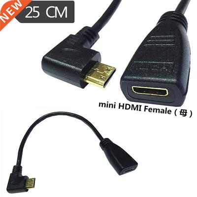 HDMI 1.4 mini HDMI Female to mini HDMI Male Right Angled E