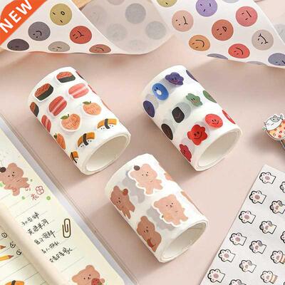 Kawaii Expression Bear Washi Tape Decorative Adhesive Dot Ma