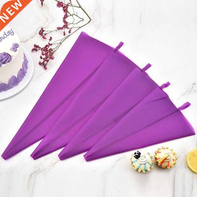 Silicone Icing Piping Pastry Bags Reusable Cream Bag Cup