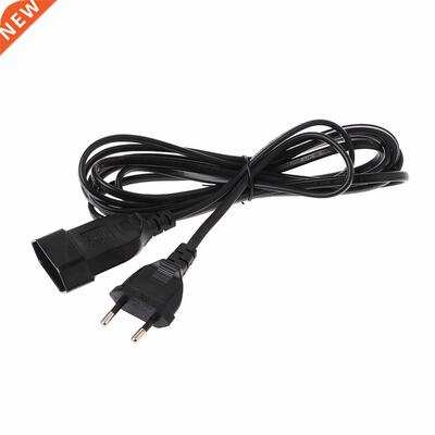 European EU 2 Prong VDE Male to Female Power Extension Cable