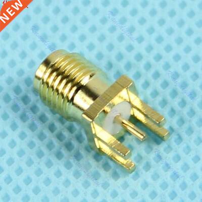 Edge Mount PCB Board Receptacle RP SMA Male Jack Connector A
