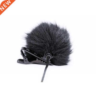 Lapel Mic Furry Windscreen Fur Windshield Wind Muff Soft Fo