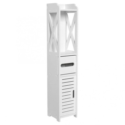 Bathroom Cabinet 80X15.5X15CM Bathroom Toilet Furniture Cabi