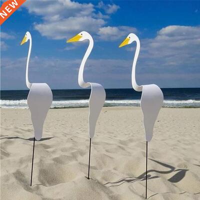 Garden Decoration Colorful Swirl Birds Move With The Wind Cr