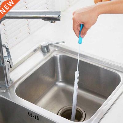 71cm Extended Sewer Cleaning Brush Pipe Dredging Tools Bathr