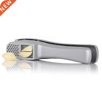 2 In 1 Garlic Press & Slicer Multi-function Manual Garli