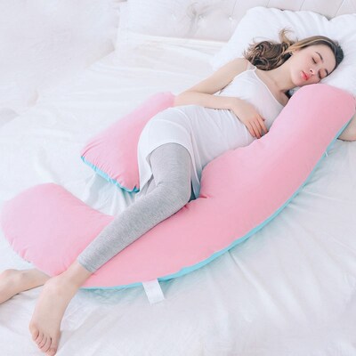 Adjustable Sleeping Support U Shape Pillow for Pregnant Wome