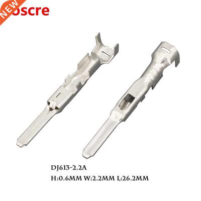 100 PCS 2.2 Series of Plastic Parts Terminal Copper Terminal