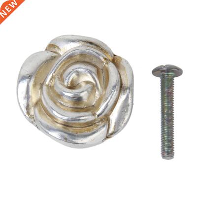 2 stks 3m Antiek Zilver Rose Lade Handvat Grip Pull Hardwa