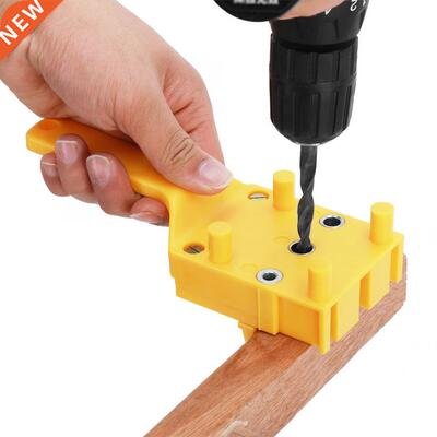 Woodworking Dowelling Jig Drill Bits Handheld Drill Guide Ho