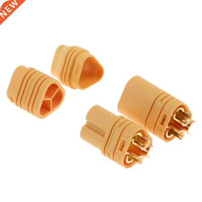 MT60 3-Pole Male and Female Connector Plugs Set for RC ESC t