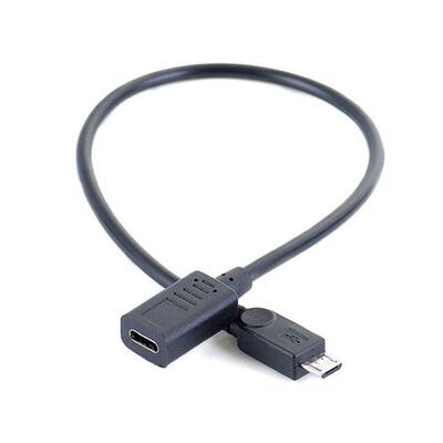Dropshipping US Type-c Female to Micro US Male OTG Connect