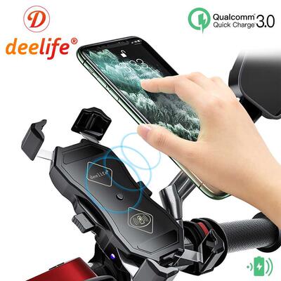 Deelife Motorbike Motorcycle Cell Phone X Grip Hder for M