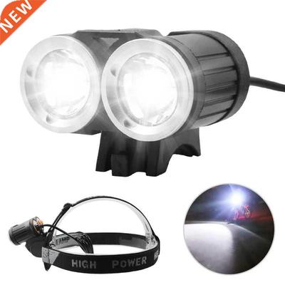 WasaFire USB Bike Light 2* XML T6 LED Bicycle Front Light Re