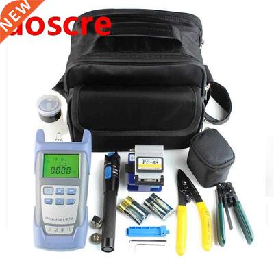 Fiber Optic cable tool kit with Optical Power Meter 10mw vis