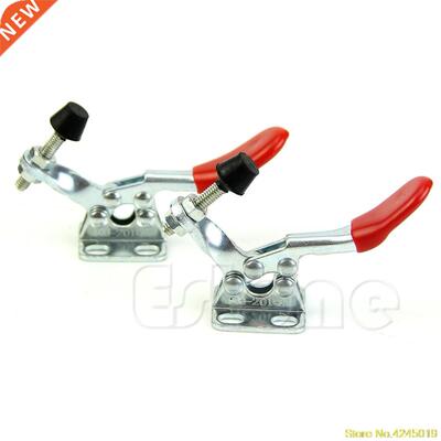 2 Pcs / 4 Pcs 27KG Toggle Clamp GH-201A 201-A Horizontal Cla