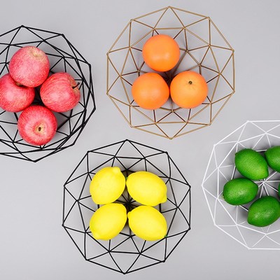1Piece Fruit Bowl BasketSimple style Geometric Fruit