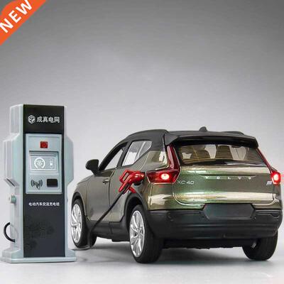 1:32 VOLVOS XC40 SUV Charging Pile Alloy Off-road Diecast Mo