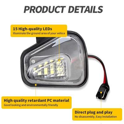 For VW Passat B7 CC Scirocco Jetta MK6 EOS Beetle R LED Side