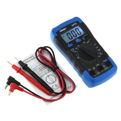 A830L Digital Multimeter LCD DC AC Voltage Diode Freguency M