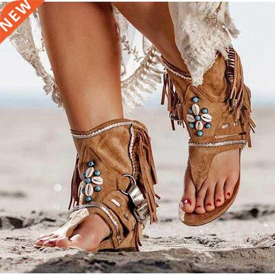 Women's Retro Sandals Gladiator Ladies Clip Toe Vintage