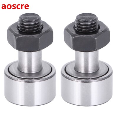 2pcs KR22/CF10 Stud-Type Needle Roller Bearing Cam Follower