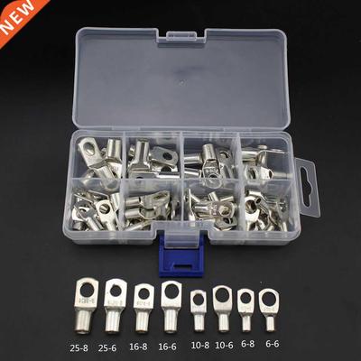 Bolt Hole Tinned Copper Cable lugs Battery Terminals set Wir