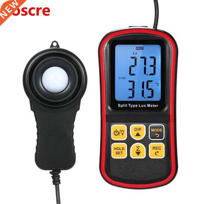 Digital Lux Meter BT Photometer Luxmeter Split Type LCD Hand