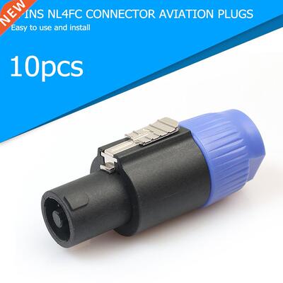 4-Pole 4-pin NL4FC Connector Ohm Four-Pin Plug Speaker Audio