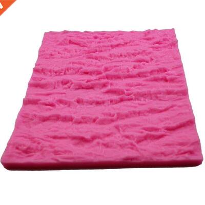 2021 New Tree Bark Texture Silicone Mold Cake Fondant Impres