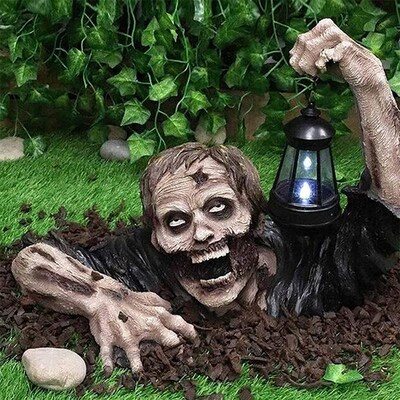 New Creative Lantern Zombie Terror Halloween Decoration Gard