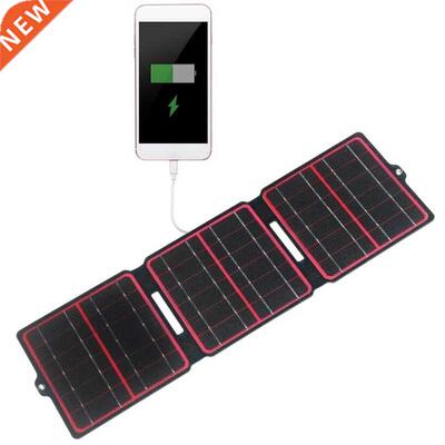 Outdoor Travel Sunpower Charger 15W PortableSolar Panel Batt