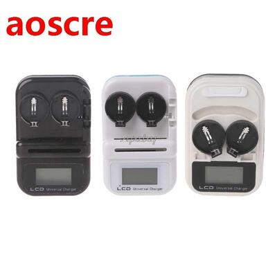 2 Slot LIR2032 utton attery Charger rechargeale LIR2032,