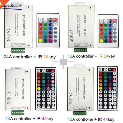 12A 24A 144W 288W 24key 44key DC12-24V IR wireles Remote Le