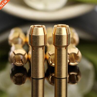 10pcs/set ini Drill Chucks Adapter for DREEL Brass Collect