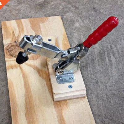 2Pcs GH-12130 Quick Release Toggle Clamp (Vertical) Rubber P