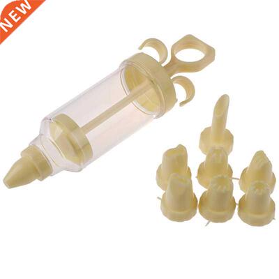 Confectionary Cookie Tips Pastry Nozzles Plastic 1 Set 8Pcs