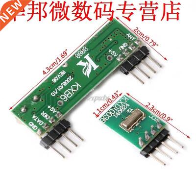 433Mhz Superheterodyne 3400RF Transmitter and Receiver Kit F