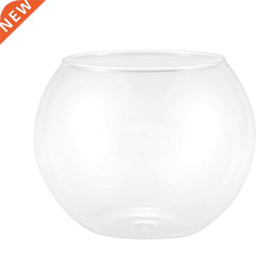 ABSF Round Sphere Vase in Transparent Glass Fish Tank