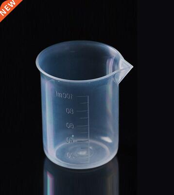 Practical 100ML Transparent Cup Scale Plastic Measuring Cup
