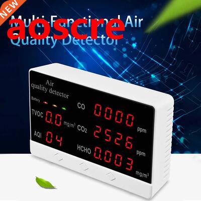Multi-Functional Air Quality Detector CO2 Gas Detector Home