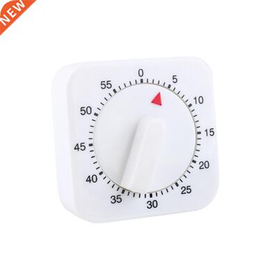 White Square 60 Minutes Cooking Timer Reminder Counting Alar