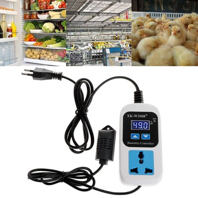 Digital Humidity Controller Hygrostat Moisture Control Switc
