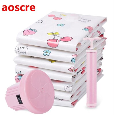Fashion Cute Useful Wardrobe Storage Bag Vaccum Space Saver