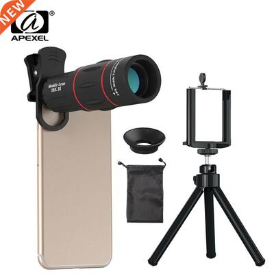APEXEL 18X Telescope Zoom lens Monocular Mobile Phone camera
