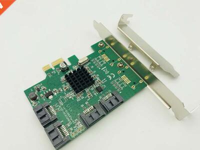 High Quality SATA 3.0 6Gb/s Expansion Card 88SE9215 Chipset
