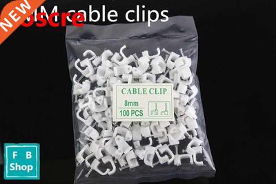 100PCS/bag 8MM cable clips cable nail wire clips 8mm cable c