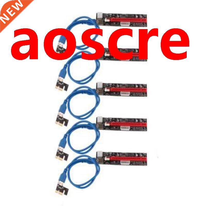 5PCS 3In1 PCI-E Riser VER103C Express 1X 4X 8X 16X Extender_虎窝淘