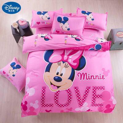 Minnie mouse Bedding Set Cover pillowcase quilt mickey mouse