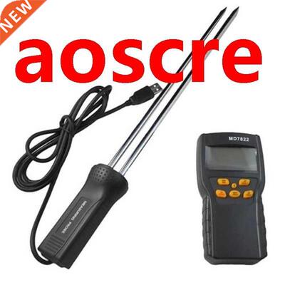 LCD Digital Grain Moisture Meter Humidity Temperature Tester